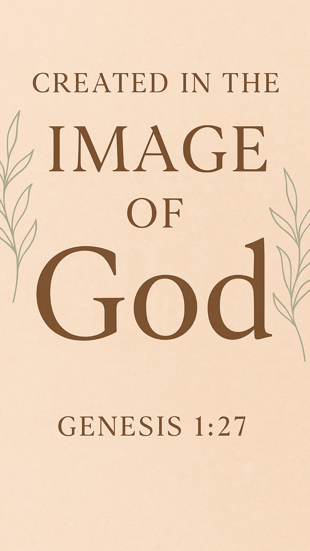 Created in the Image of God: A New Christian’s Guide. - Faithful & Well